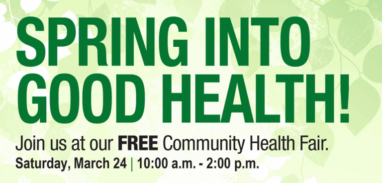 Spring Into Good Health - UT Health East Texas